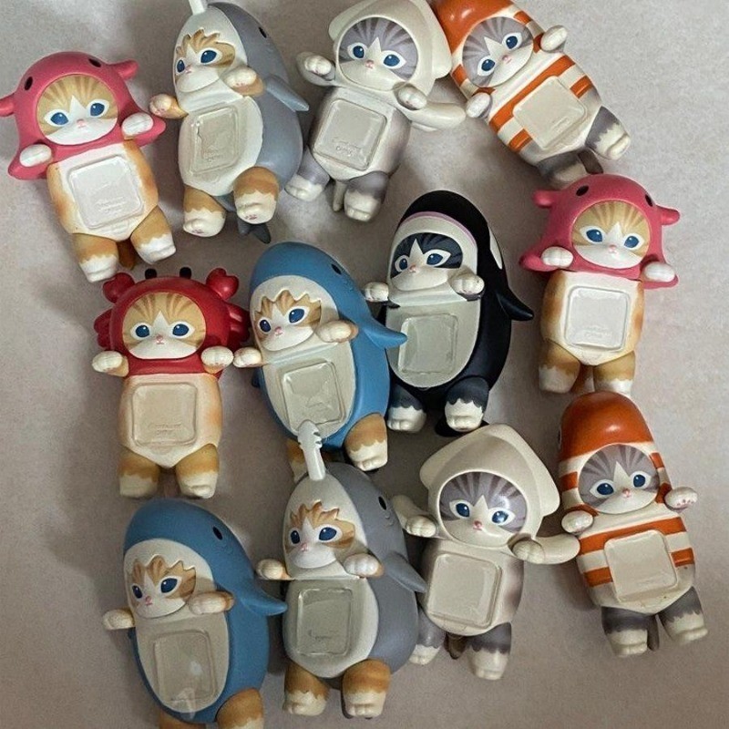 1PCS Sonny Angel Mofusand Hippers Phone Shark Cat Series Car Computer ...