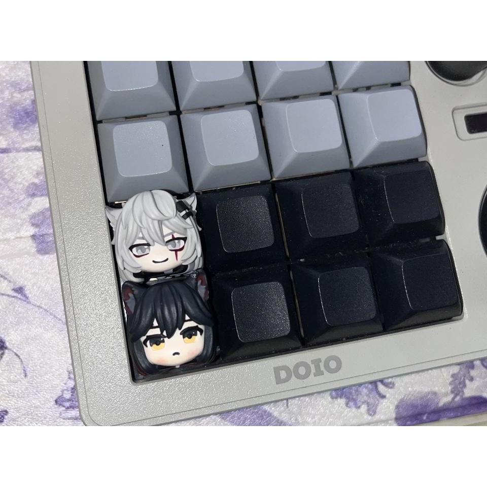 Arknights Keycap 3D Personalized Cute Cartoon MX Switch Resin Keycaps ...