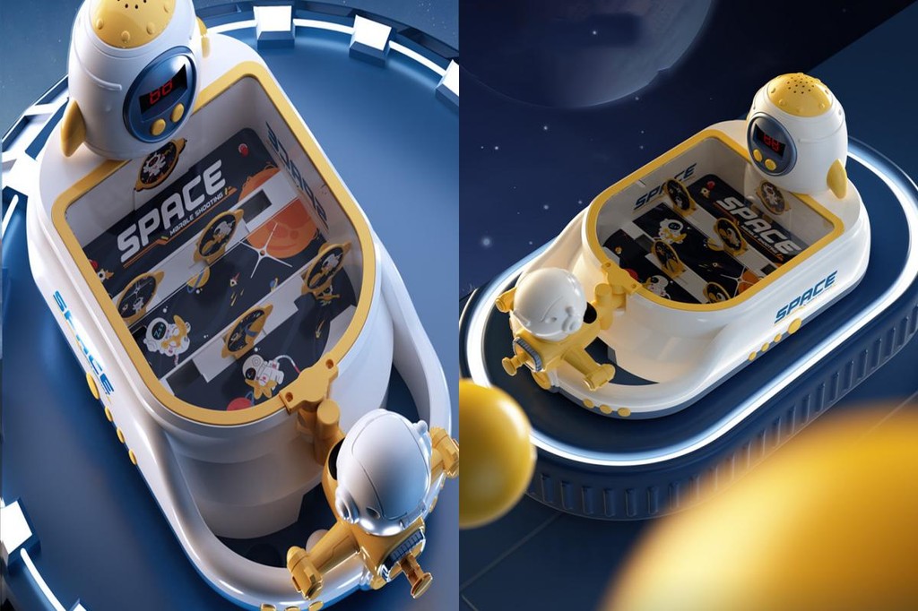 NTA Space Station Pinball Game Desktop Shooter Game Space Station ...