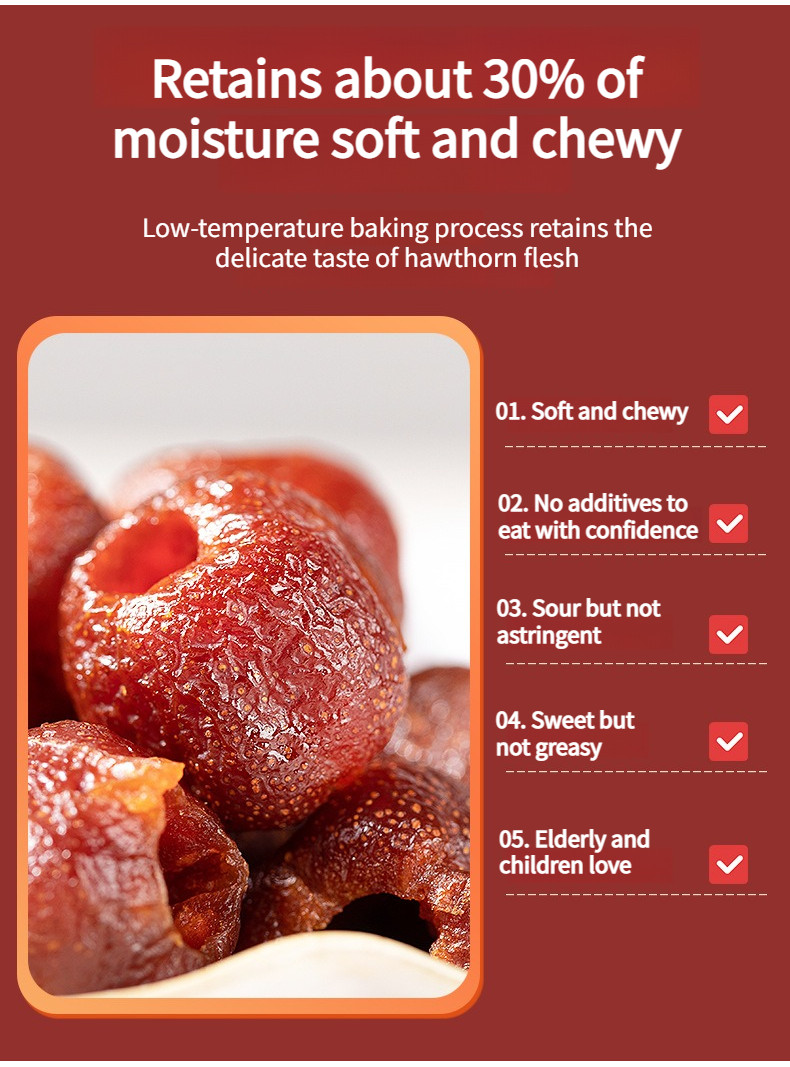 【🔥Stock Immediate Delivery🔥】Seedless Hawthorn Halal Dried Fruit ...