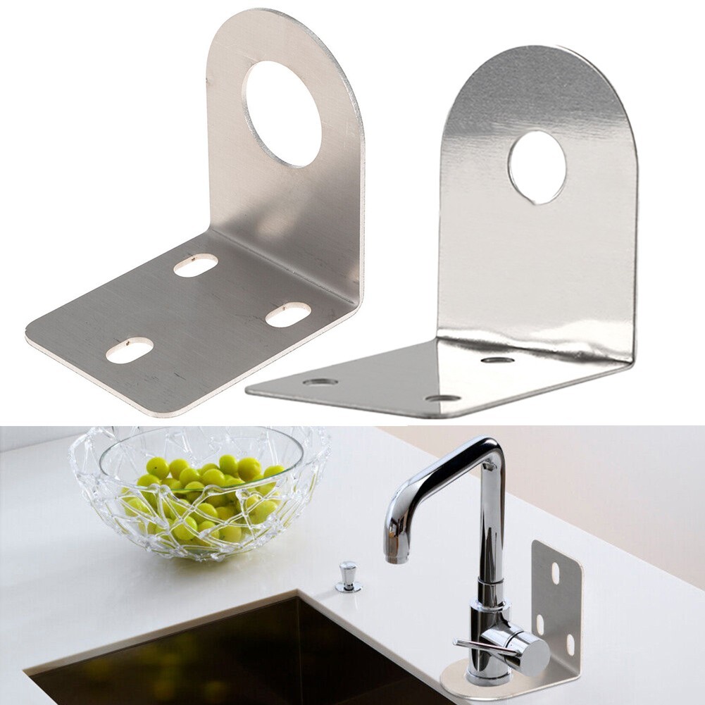 FSFO_Faucet Bracket Stainless Steel for Water Tap Metal Bracket Hanging ...