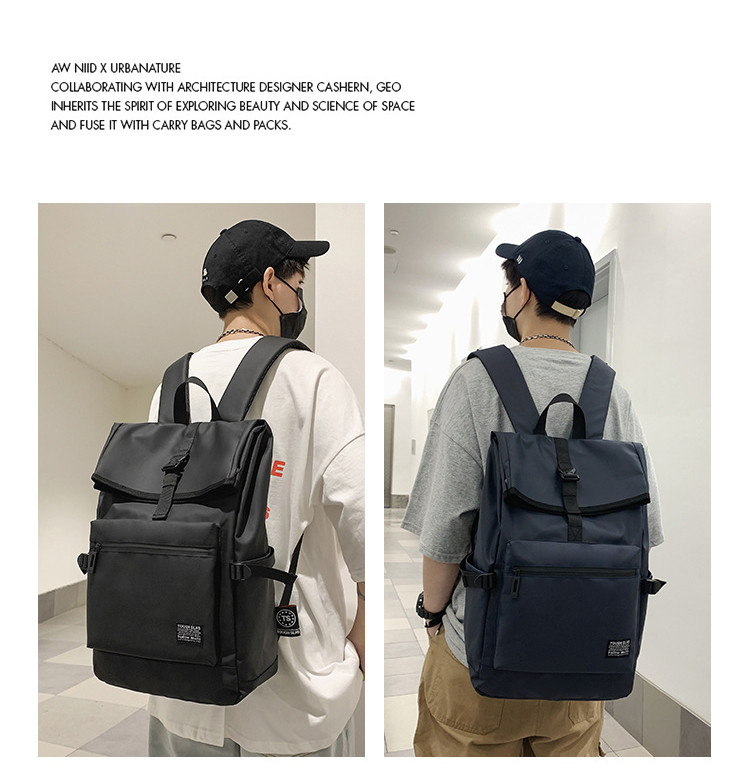 Oxford Cloth Backpack - A Casual Couple's Commuter Bag and Laptop ...