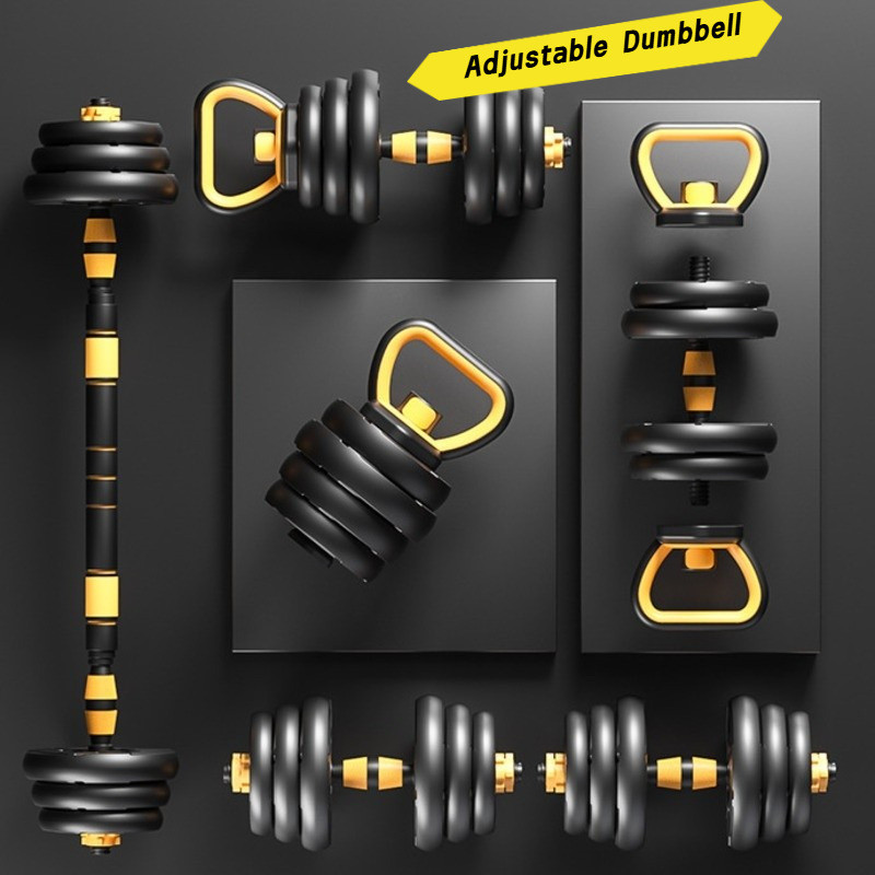 Adjustable Dumbbell Dumbbell Fitness S Men And Exercise Equipment Home ...