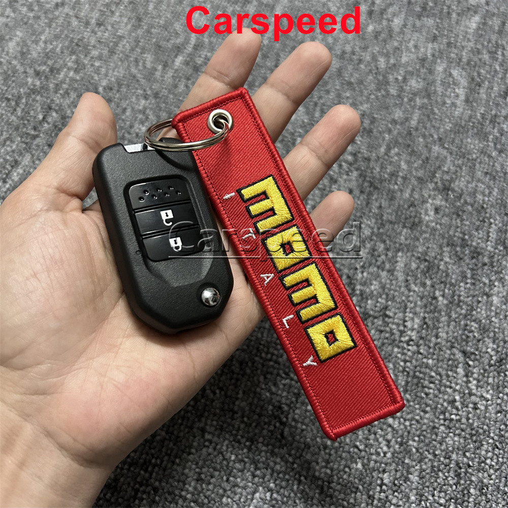 Universal Car Key Chian Ring Holder Mugen STI TRD RALLIART Bride Nylon ...
