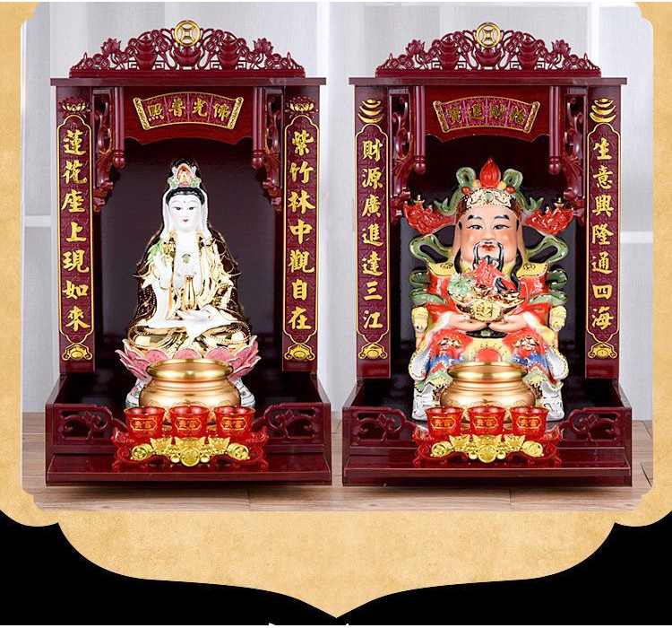 SgSELLER Buddha Shrine Shrine Altar Altar Wall-Mounted Wall Cupboard ...