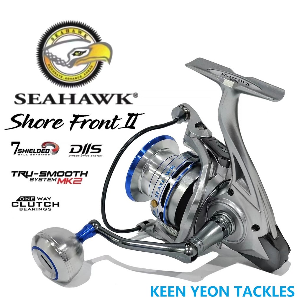 SEAHAWK SHORE FRONT II 5500 FISHING REEL (SPINNING) | Shopee Singapore