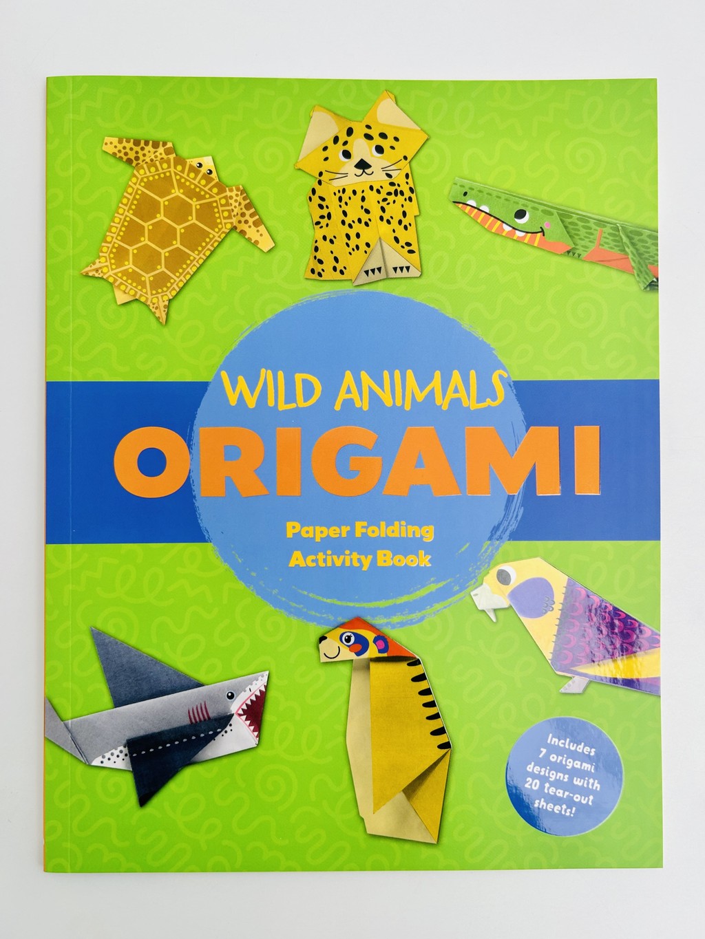 Origami Wild Animals Activity Book For Kids With 7 Animal Designs & 20 ...