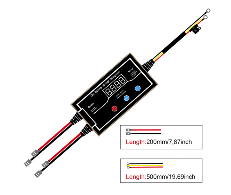 Car DRL Controller Auto LED Daytime Running Light Relay Threshold Voltage Adjustable Harness ...