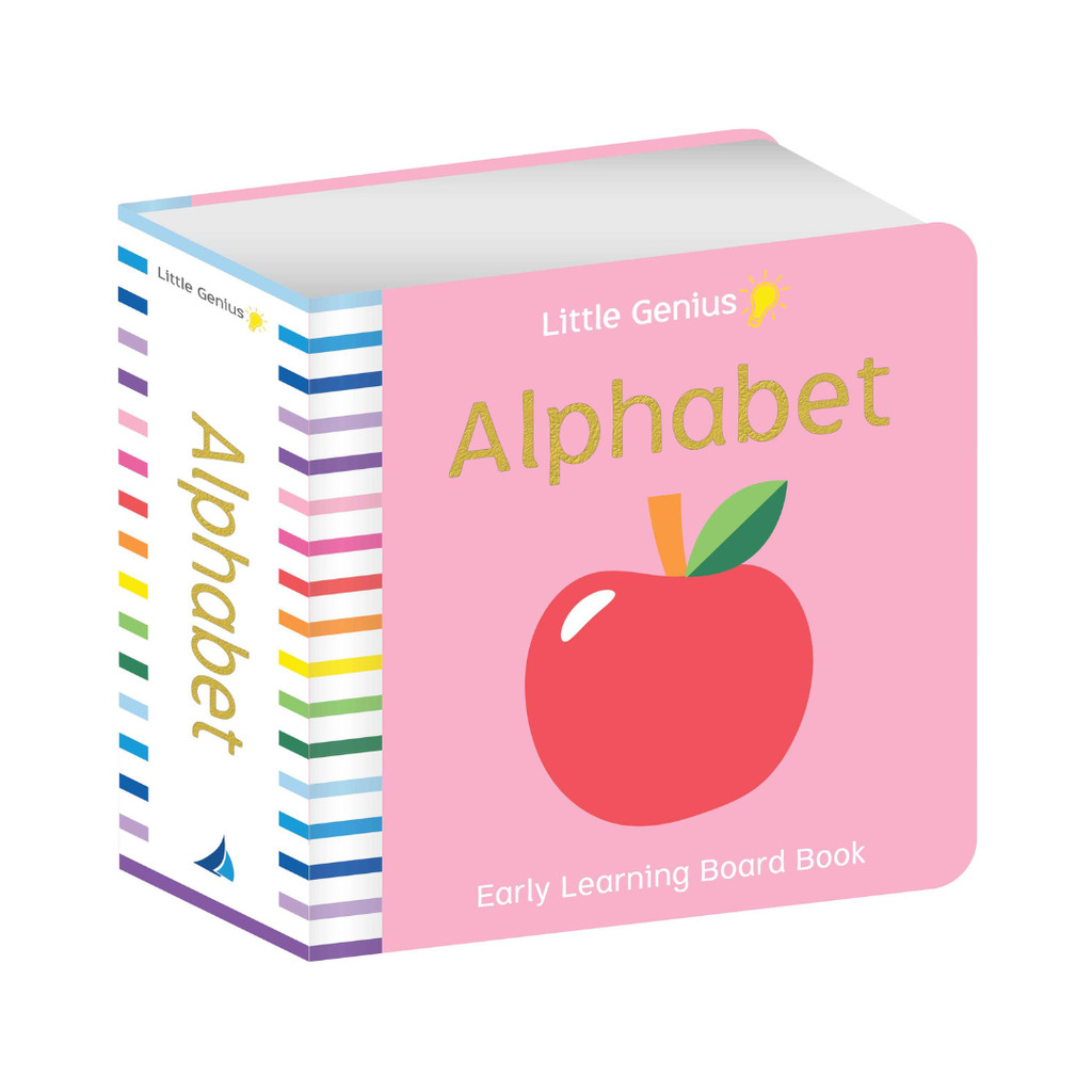 Little Genius Alphabet Early Learning Chunky Board Book Learn ABCs ...