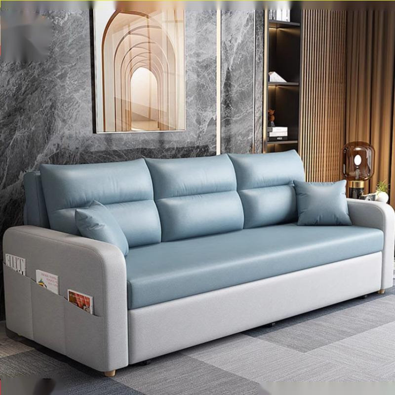 Olable Lazy Sofa Single Be With Storage Cabinet Multi-functional Dual ...