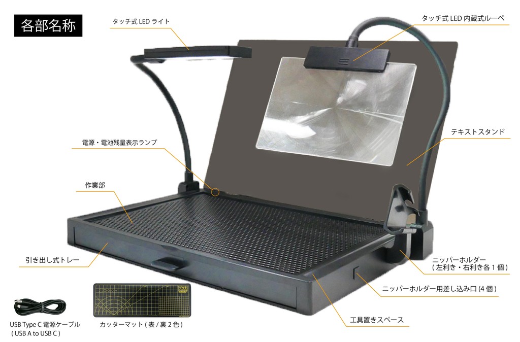 Gunpla Workstation by Plamokojo Pro Hobby Desktop Tool Stand Holder ...