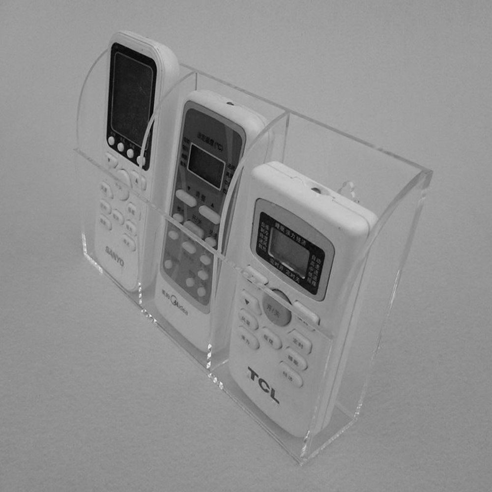 ⭐Leisure⭐TV Air Conditioner Remote Control Holder Case Acrylic Wall ...