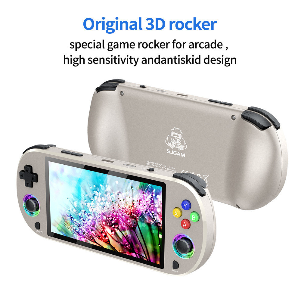 SG Local-（Christmas Gift）M22 Pro Handheld Retro Game Console 5.0'' IPS ...