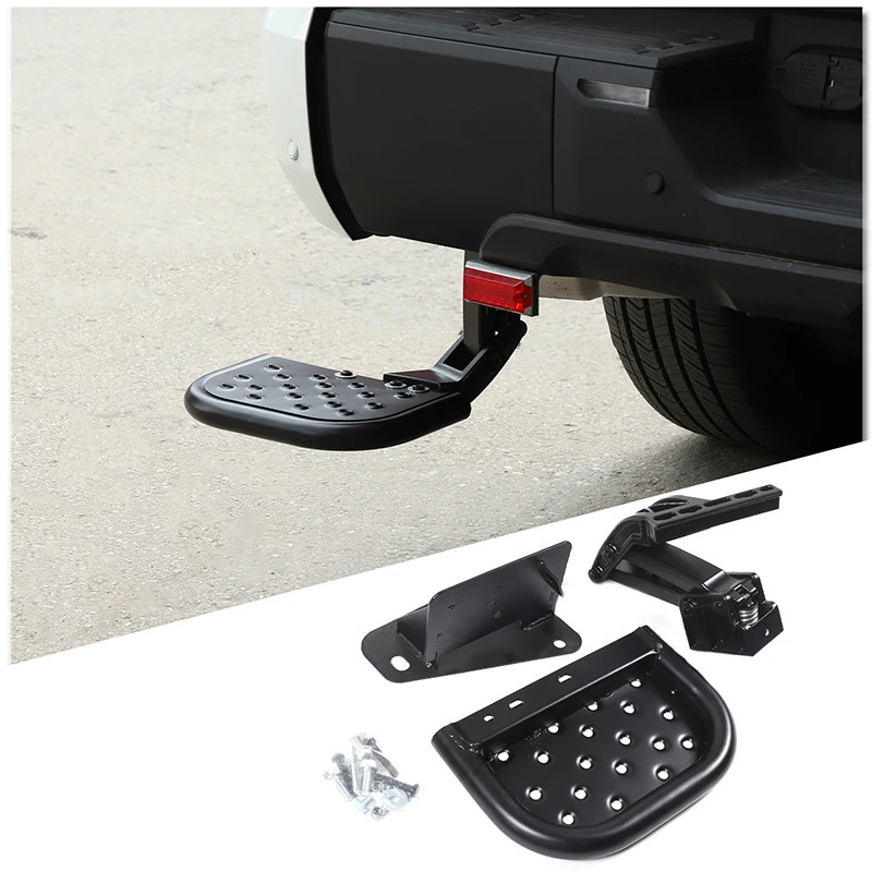 Carbon Steel For Toyota Tundra 2022 2023 Pickup Tailgate Foot Step ...