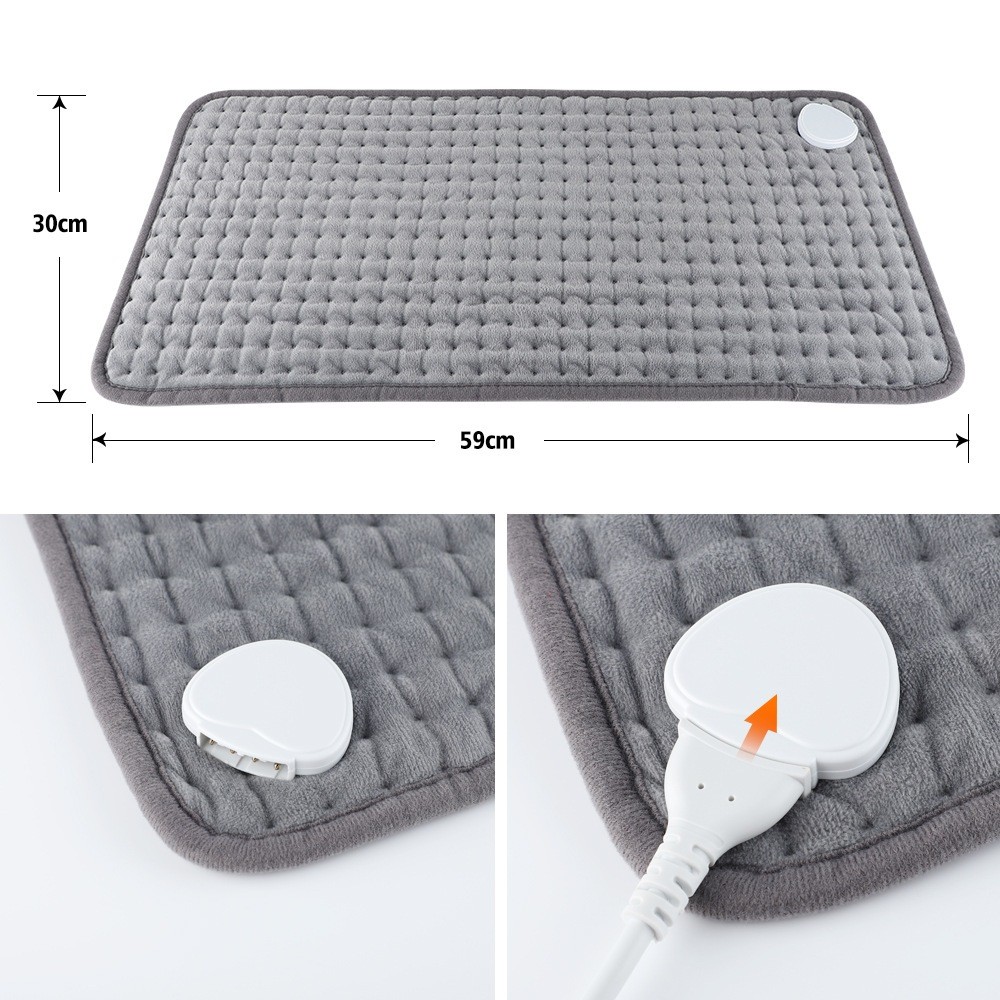 30X60CM Electric Heating Pad Washable Electric Thermotherapy Heating ...