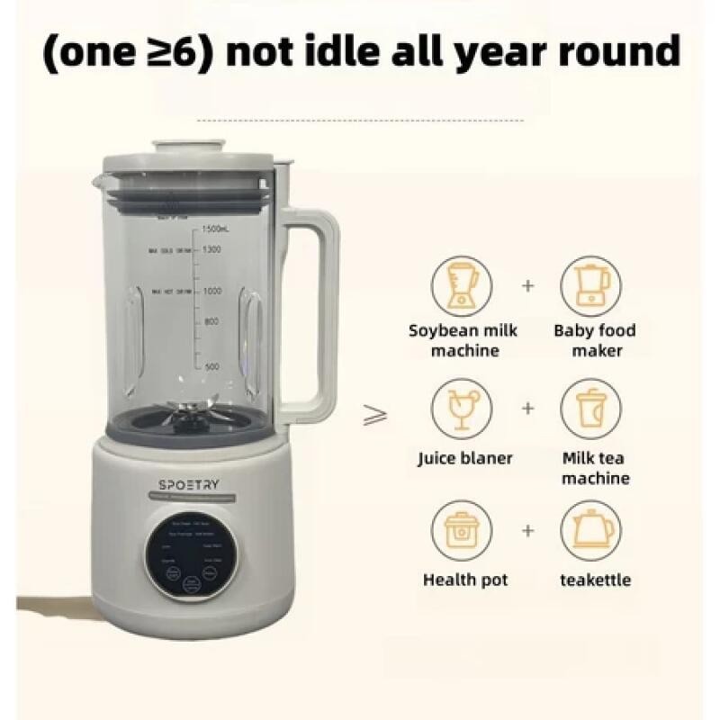 ZANKEYS 1500ML Full Automatic Household Blender Multi Function Juicer ...