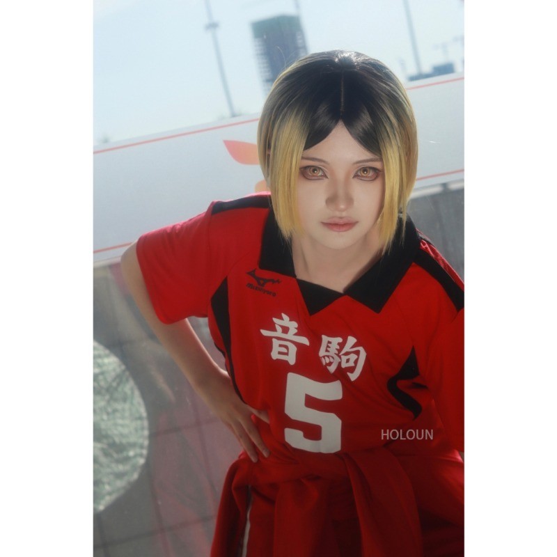 ZST Haikyuu Kenma Cosplay Jersey Anime Sports Uniform Karasuno High ...