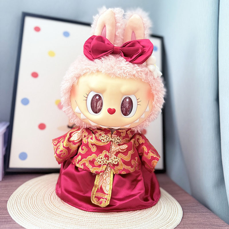 38cm Labubu Clothes Big Summer Doll MOKOKO Lingna Belle Star Delo Lina ...