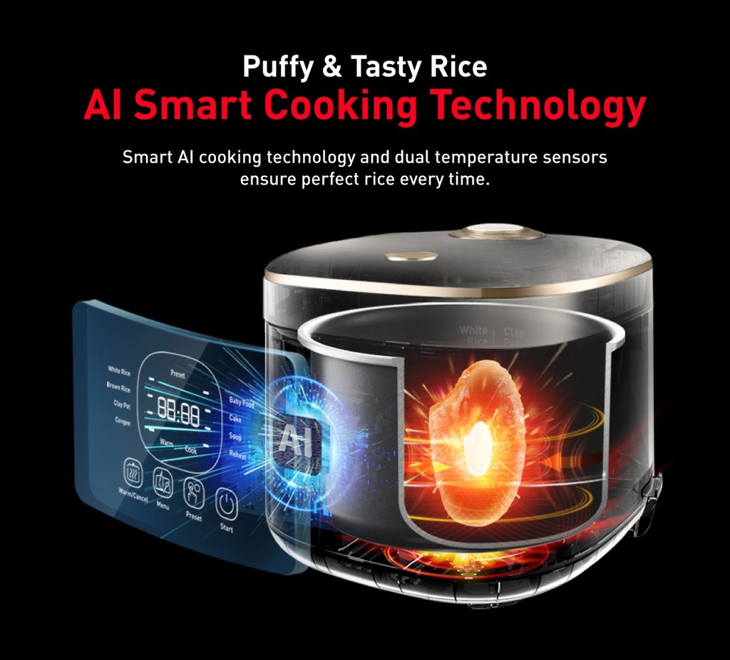 Tefal Rice Mate Mini Fuzzy Logic 0.7L - RK5151 | Shopee Singapore