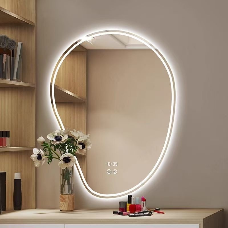 MNS Mirror Shaped Bathroom Mirror Touch Screen Intelligent Creative ...