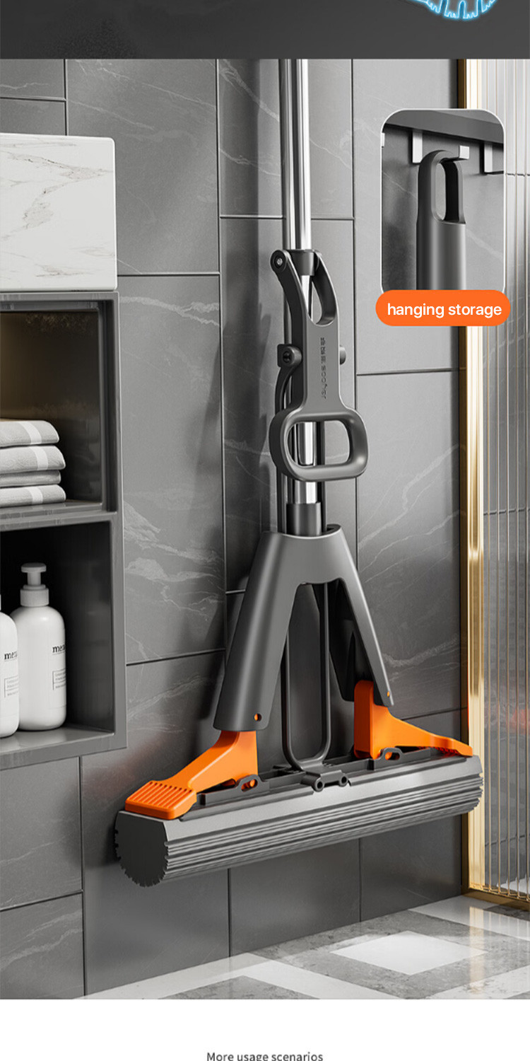 Joybos J28T1 Sponge Mop Household Wet and Dry Dual-use Lazy Floor Mop ...