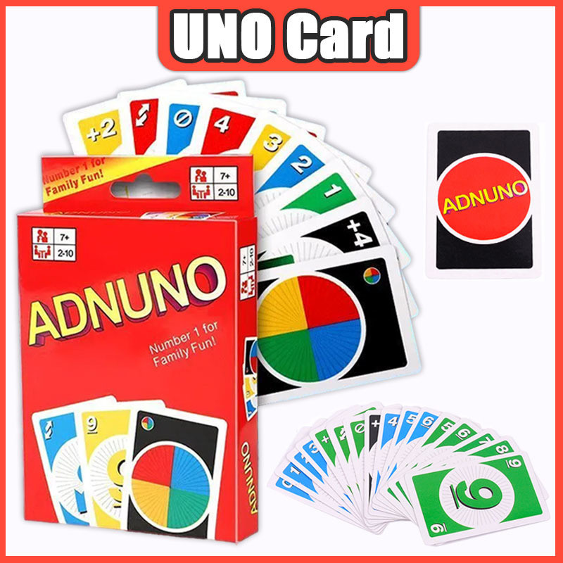 UNO Color & Number Matching Card Game Board Game Family Party ...