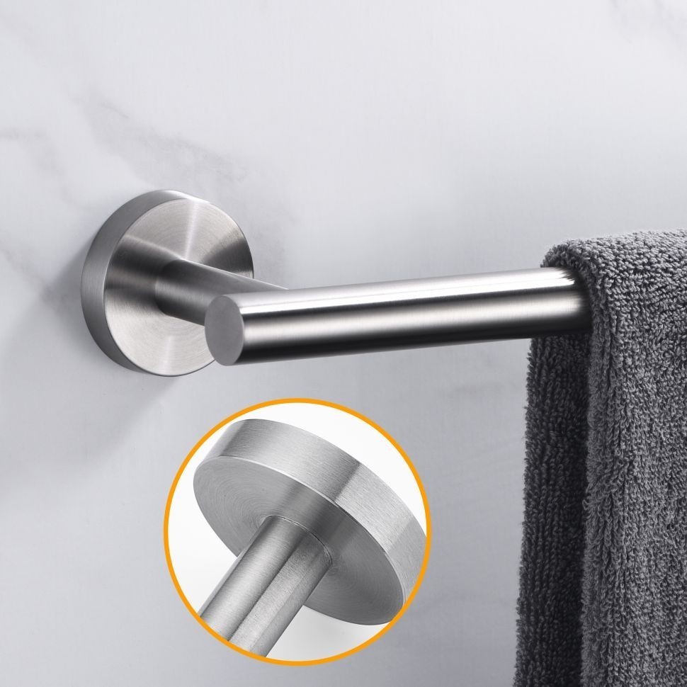 [Genado] Wall Mounted Single Bar Towel Rack - SUS304 Stainless Steel ...