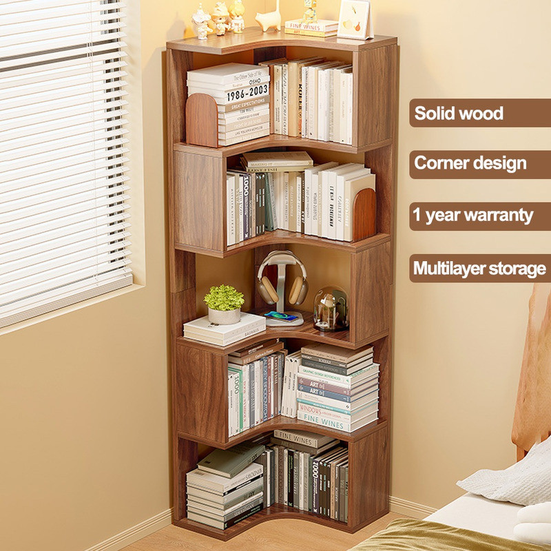 Bookcases Bookshelves Solid Wood Book Cabinet Storage Book Shelf ...