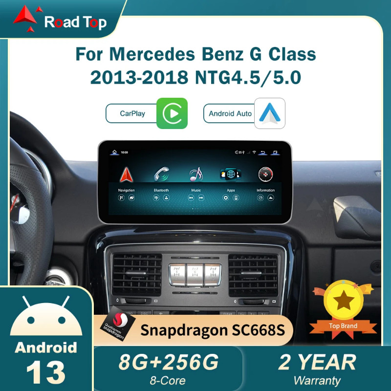 Android 13 for Mercedes-Benz G Class W463 2013-2018 Radio GPS ...