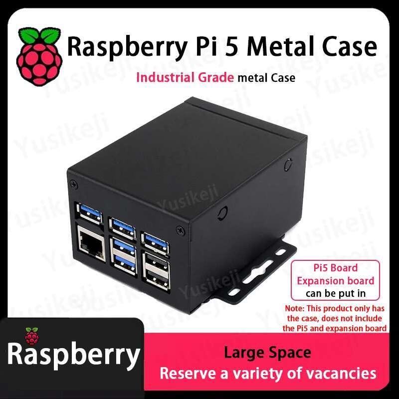Raspberry PI 5 housing , Raspberry Pi 5 Case ，with built-in expansion ...