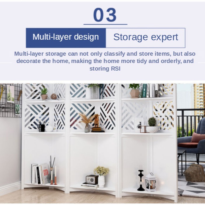 Waterproof divider partition folding screen room divider bathroom ...