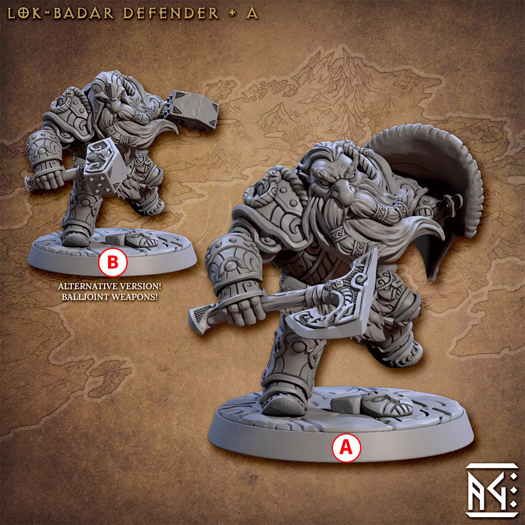 [DND Model] [Mountain Dwarf] King of Hills Guardian Eagle Cavalry ...