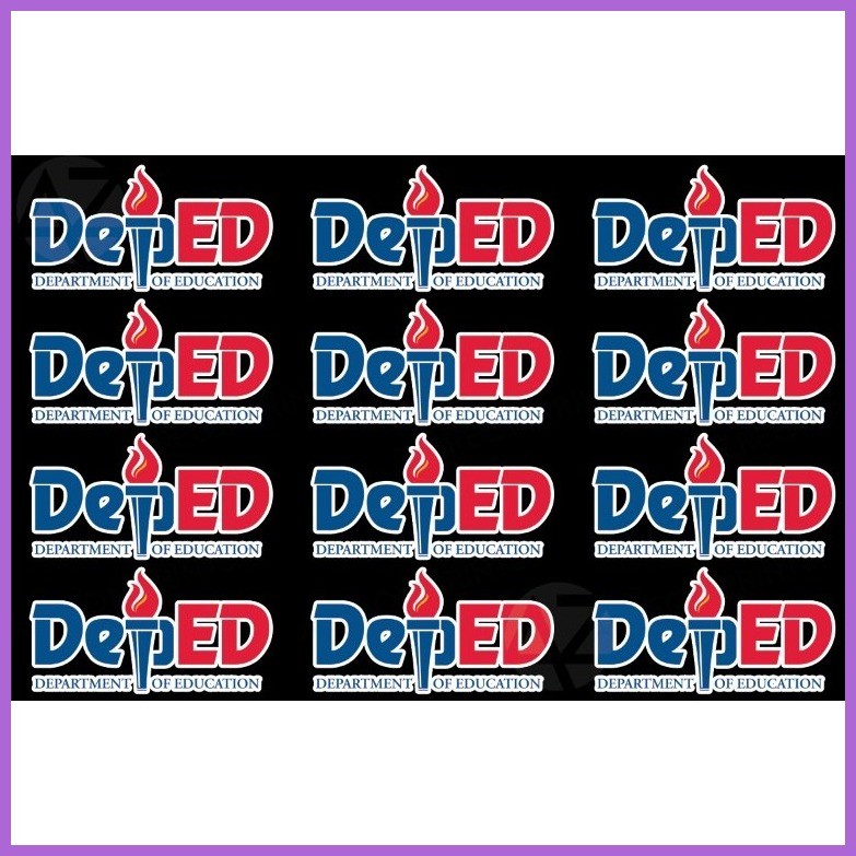 Azreon Prints - Deped MATATAG Design Patches Front and Back DTF Direct ...