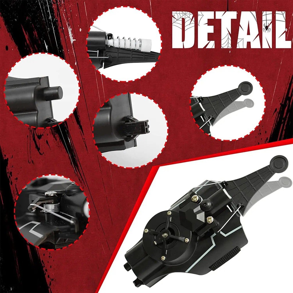 Spider man Launche Toy Web Shooters Wrist Launcher Shooters Peter ...