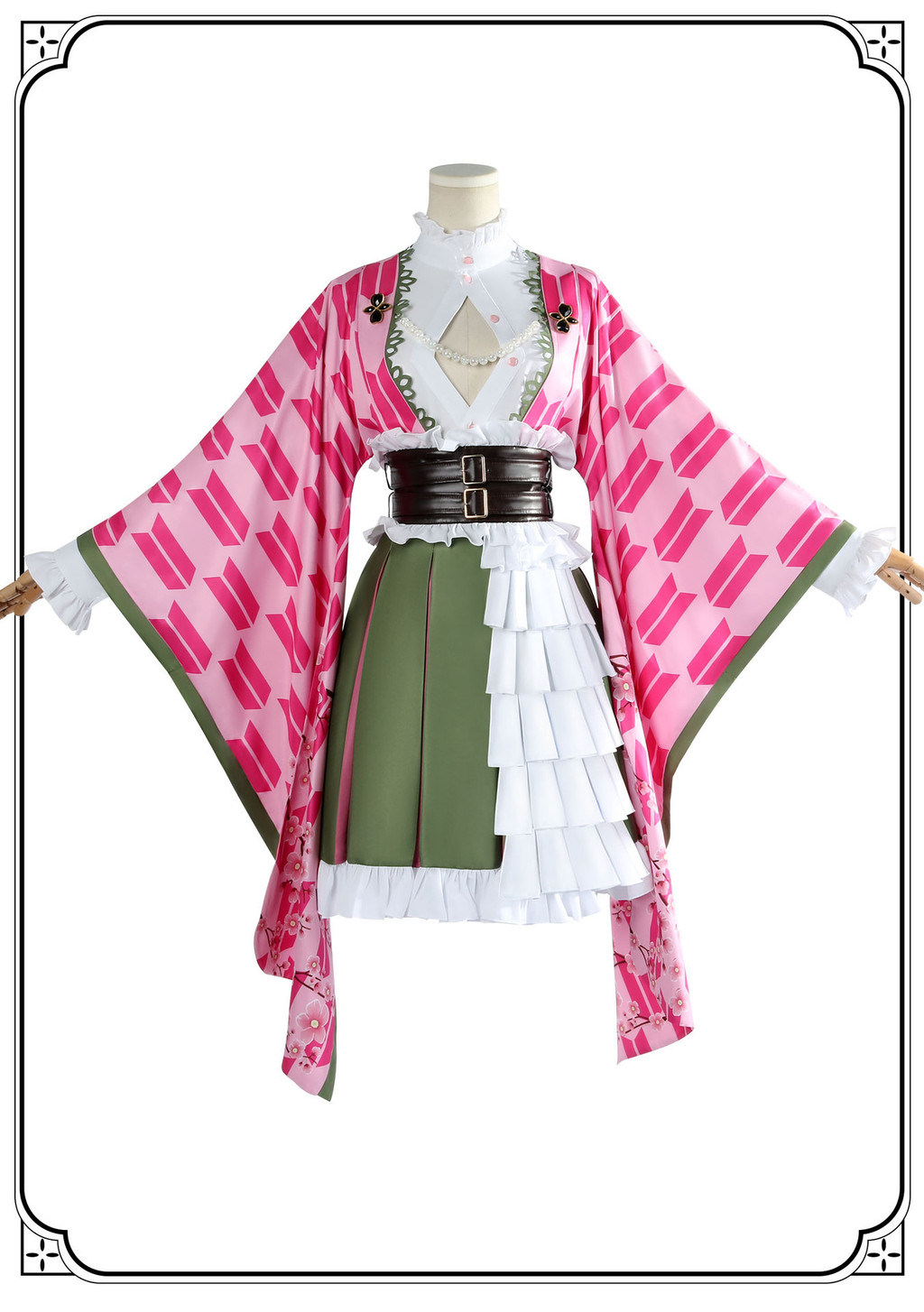 Demon Slayer Kimetsu No Yaiba Cosplay Kanroji Mitsuri Fifth Anniversary ...