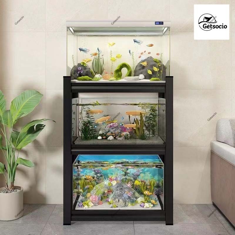 G·T Fish Tank Rack Double-layer Super Load-bearing Fish Tank Shelf ...