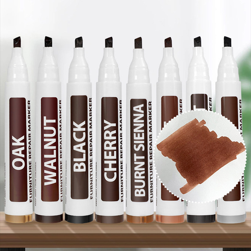 Wood Grain Furniture Touch Up Paint Pen Wooden Color Paint Marker Board ...