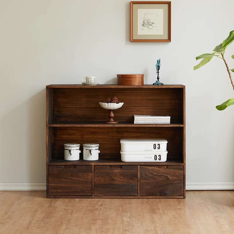 Floor-standing cabinets, solid wood bookcases, storage racks ...