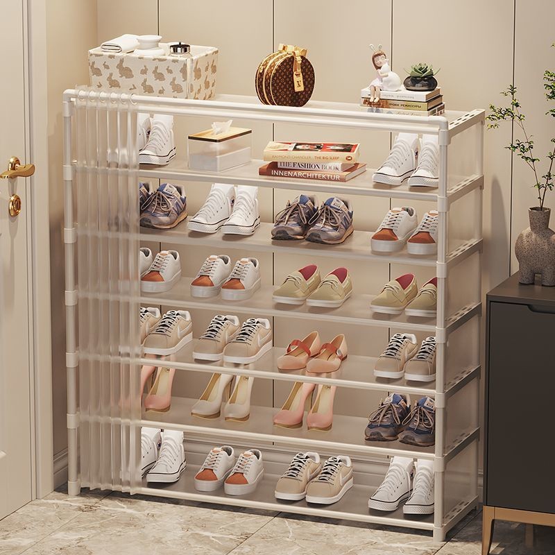 Wenbo 6/7 Layer Shoes Storage Organizer Rack Space Saving With Dust ...