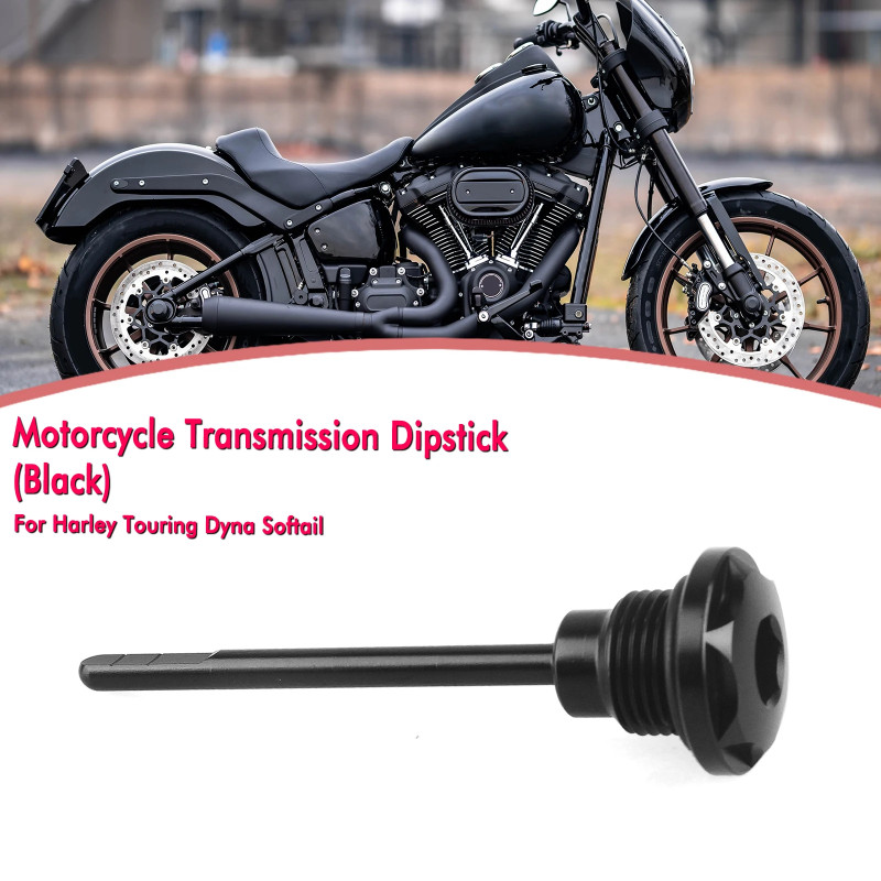 Motorbike Transmission Dipstick Oil Dip Stick For Harley Dyna Softail ...