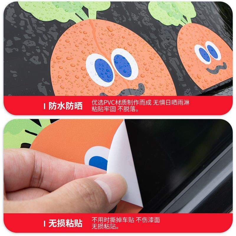 Mayday Carrot Car Sticker Ashin Concert Fan Support Decorative Body ...