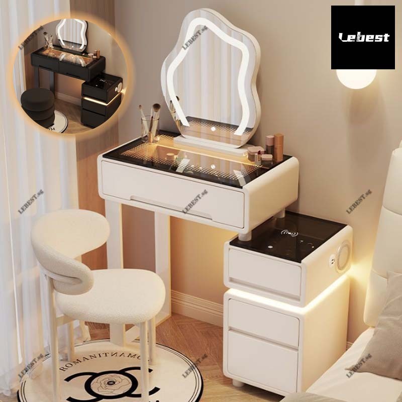 L·T Dressing Table Bedroom Modern Simple 2024 Smart New Master Bedroom ...