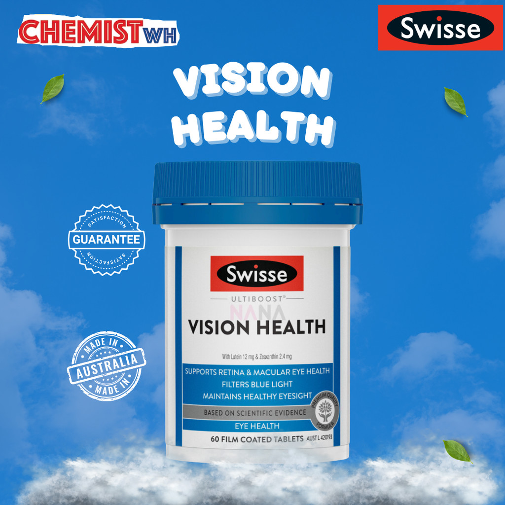SWISSE Vision Health (60 tablets) | Shopee Singapore