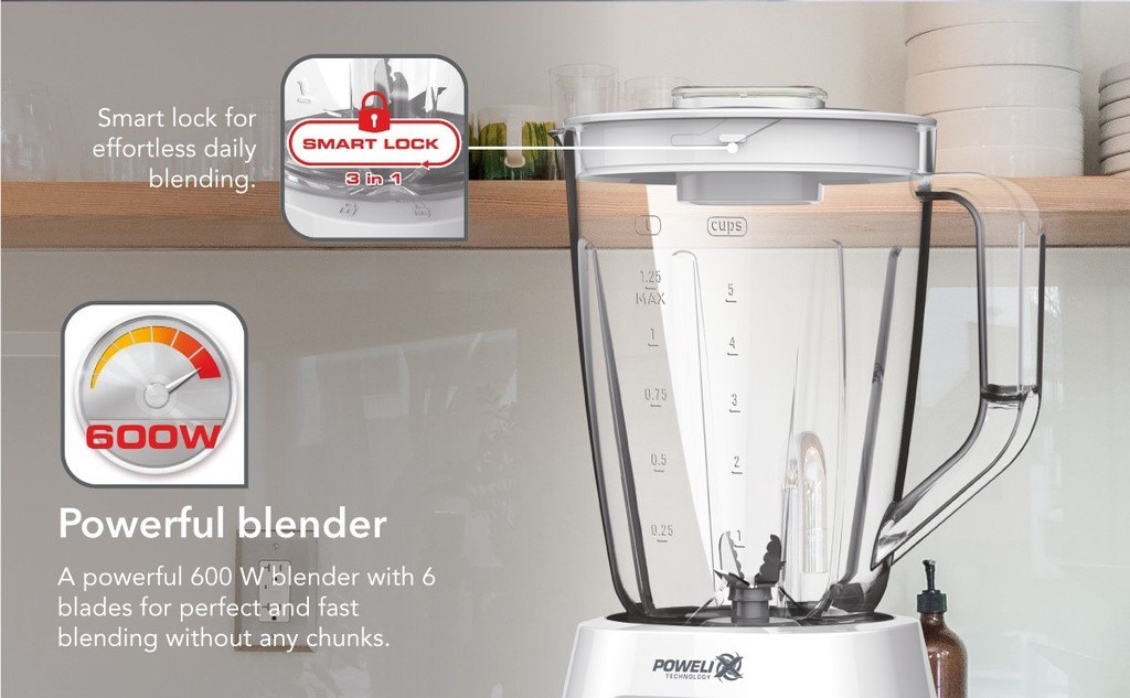 Tefal Blender Blendforce w/Grinder, Chopper & Spatula - BL4291 | Shopee ...