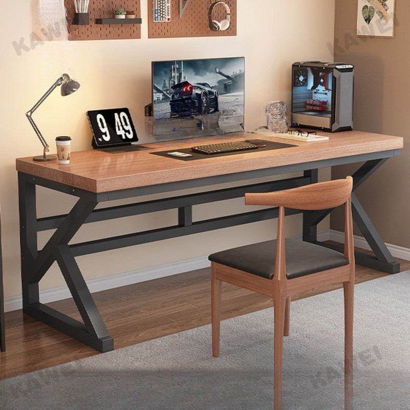 Solid Wood Computer Table Desk Study Table Home Office Long Table ...