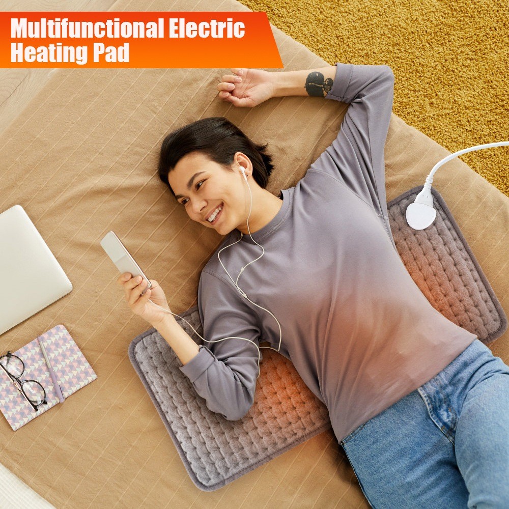30X60CM Electric Heating Pad Washable Electric Thermotherapy Heating ...