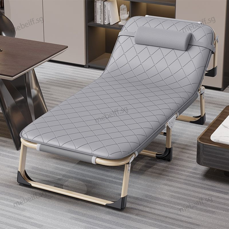 Office Folding Bed Single Napping Bed Portable Lying Chair Companion ...