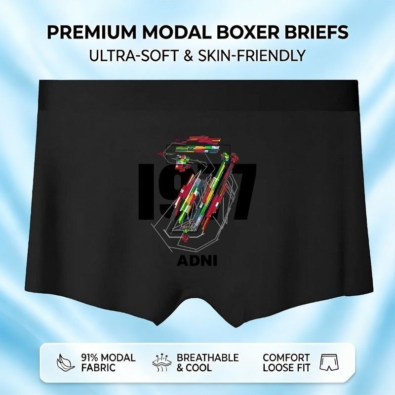 Premium Modal Boxer Briefs For Men Ultra Soft Skin Friendly 1977 Adni ...