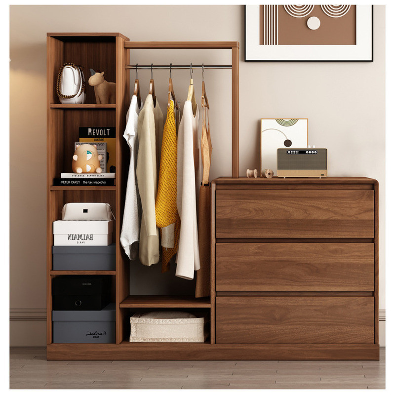 Bedroom Chest of Drawers Storage Cabinet Integrated Bedside Storage ...