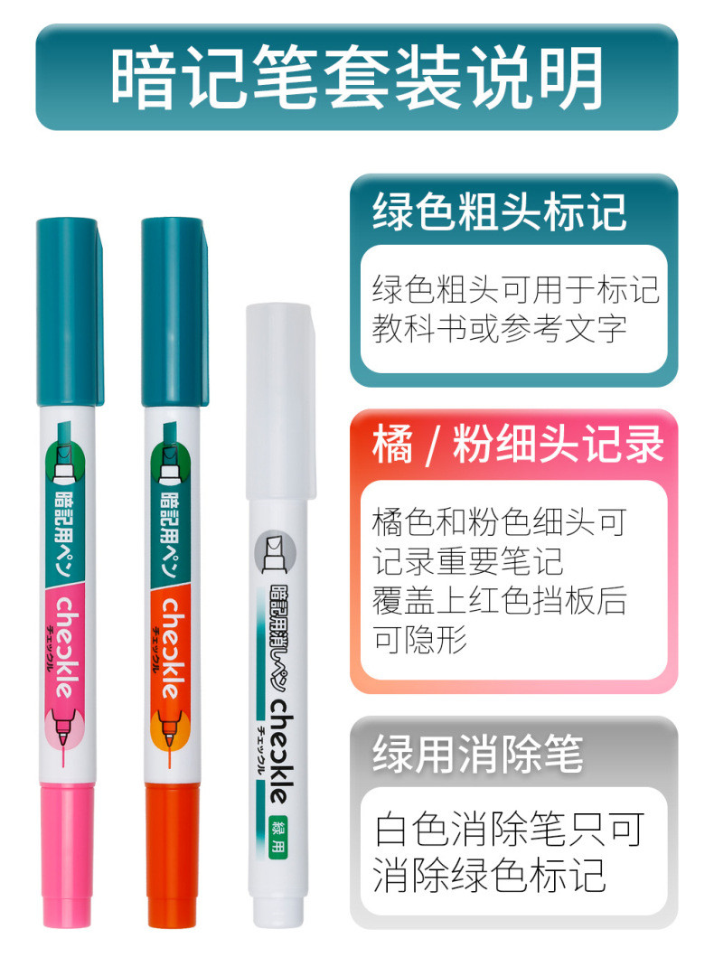 Japan KOKUYO Secret Notes Note Set Recite Recite Book Recite English ...